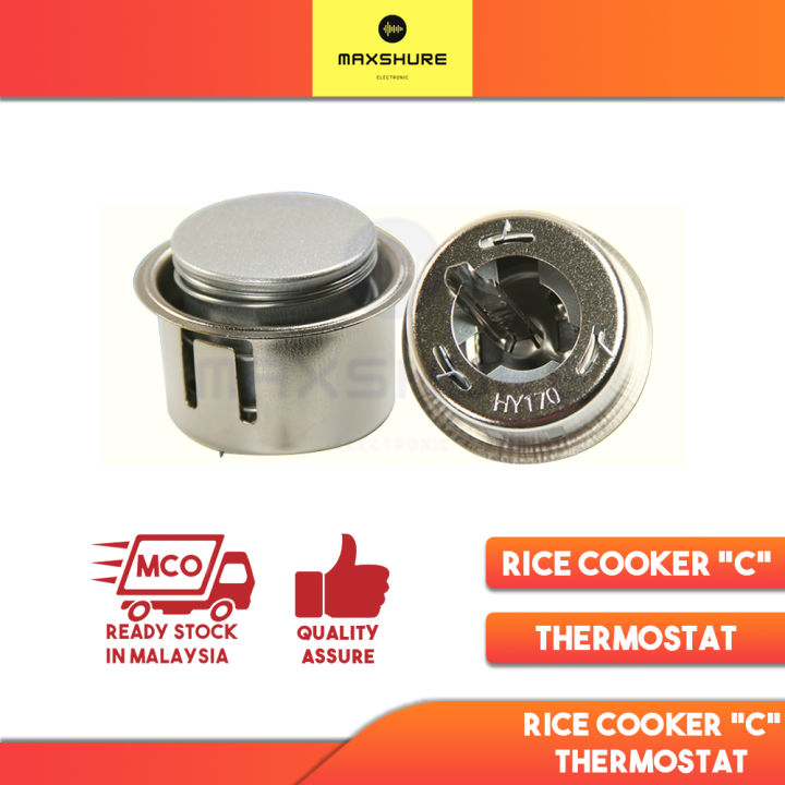 [MaxShure] Rice Cooker Thermostat Temperature Limiter | Lazada