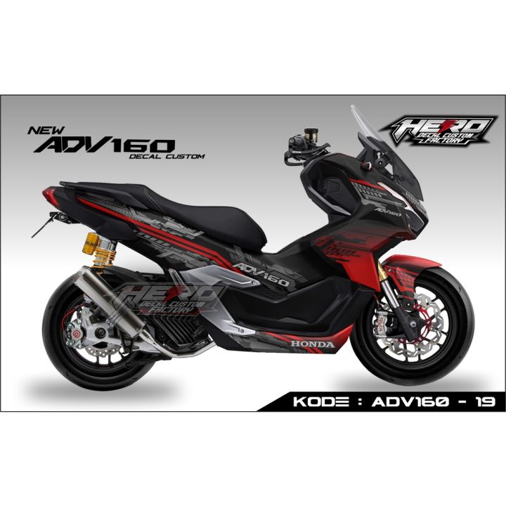 DECAL ADV 160 - DECAL ADV 160 VARIASI ABSTRAK KODE 19 | Lazada Indonesia