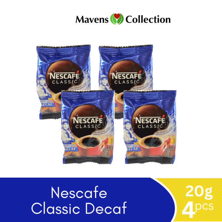 Nescafe Classic Decaf 20G (set of 4) by MAVENS COLLECTION | Lazada PH