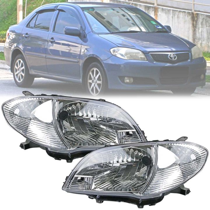 [READY STOCK] Toyota Vios NCP42 2006 Head Lamp Head Light Lampu Depan ...