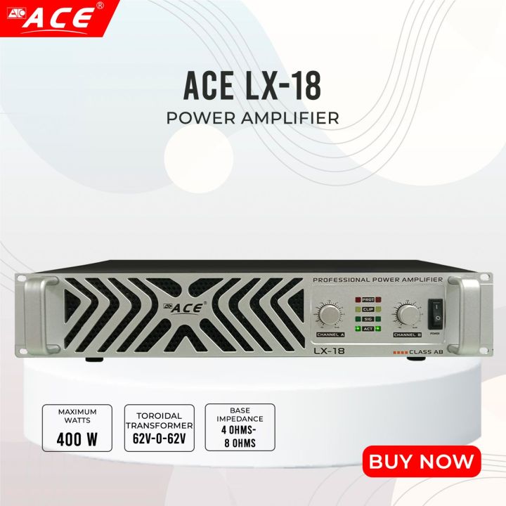 ACE LX-18 Power Amplifier | Lazada PH