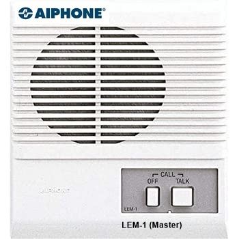 AIPHONE Intercom LEM-1 (Master Station) อินเตอร์คอมต่อได้ 2 สถานีชนิด ...