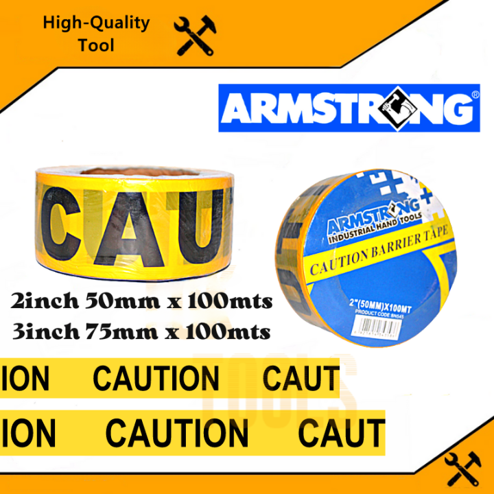 Caution Tape Alert Reflective Tape Isolated Barricade Yellow Danger ...