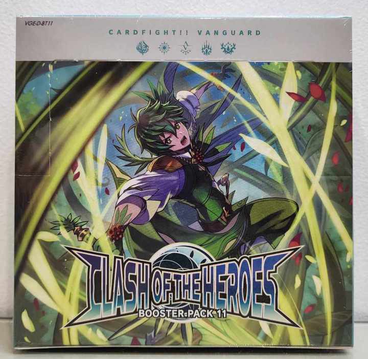 Cardfight!! Vanguard Booster Pack 11: Clash of the Heroes DBT11 16s | Lazada PH