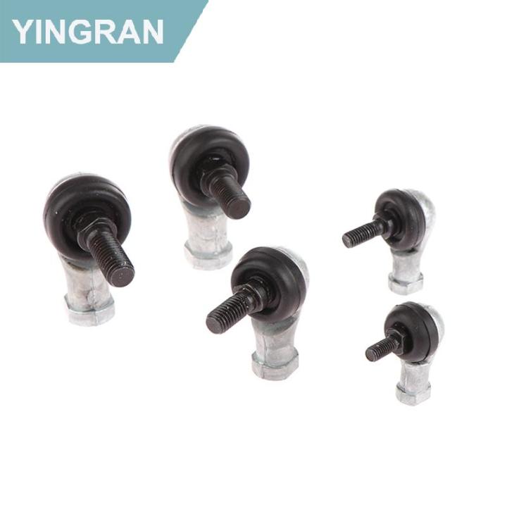 YINGRAN M5 M6 M8 M10 Fine Thread 90 Degrees Connector Ball Joint Rod ...