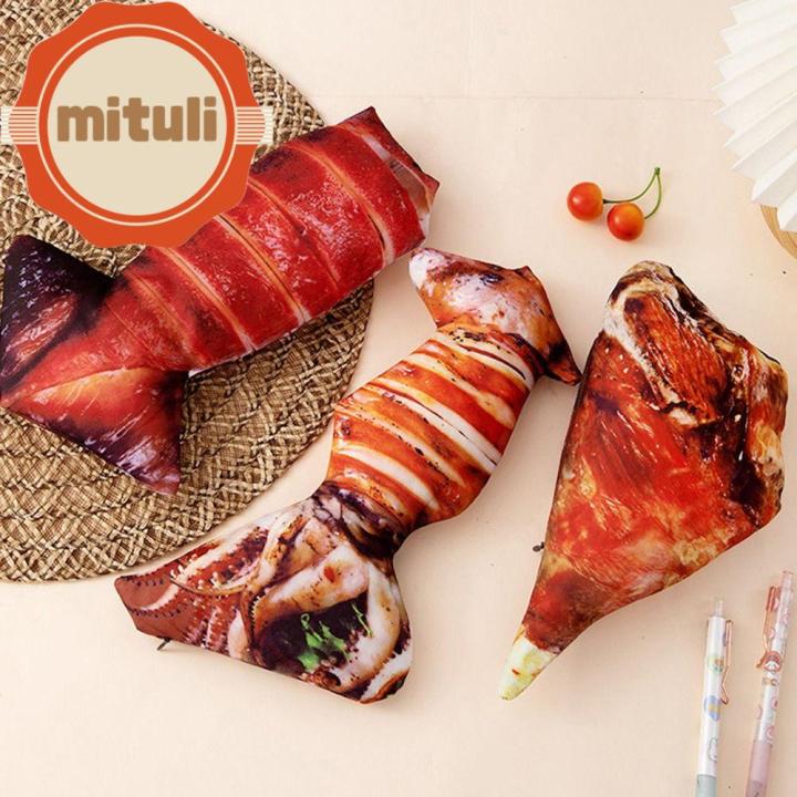 MITULI สุกรท์เตอร์ กล่องดินสอเนื้อ ไม้ตีกลองปลาคาร์พ เหมือนจริงจริง ...