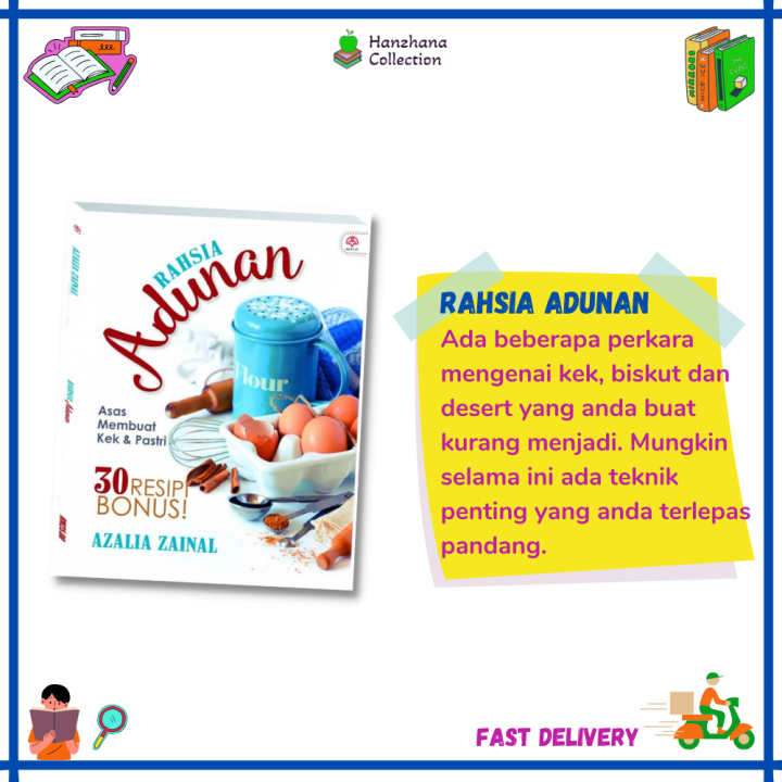 Buku Resipi Rahsia Adunan by Azalia Zainal | Lazada