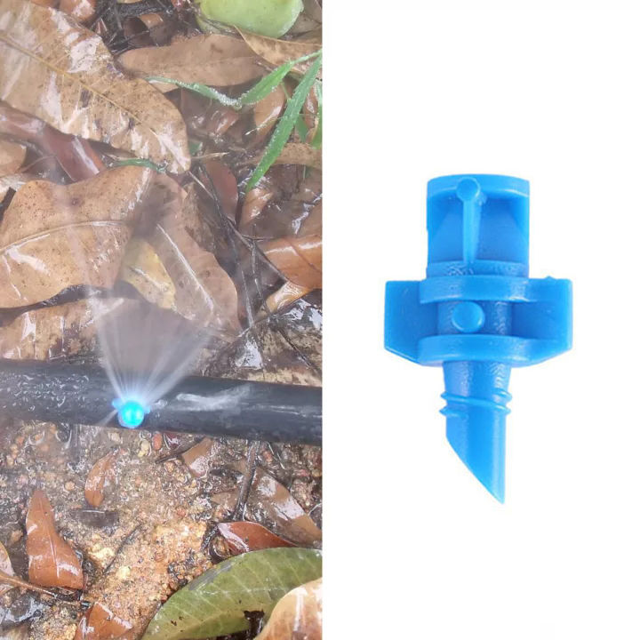 50pcs/Set 90 Degree Sprayer Nozzle Micro Sprayer Jet Garden Lawn Water ...