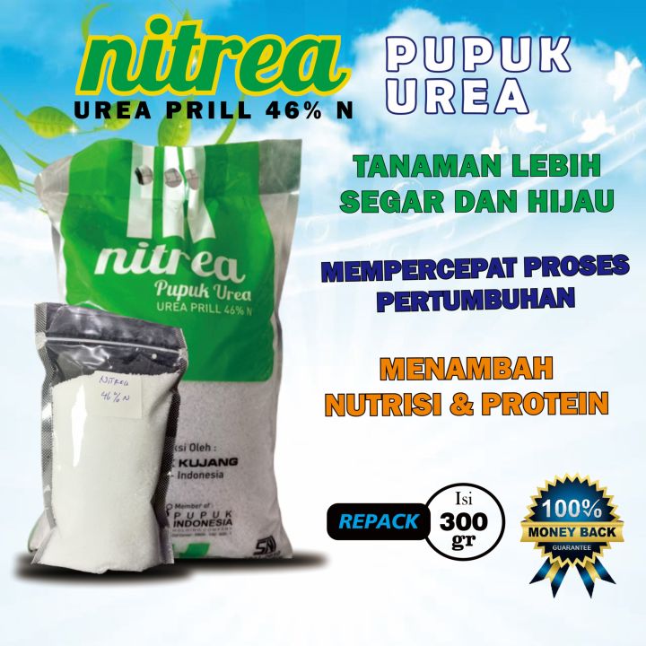 Pupuk Nitrea 300 Gram Buat Tanaman Lebih Hijau Dan Segar | Lazada Indonesia