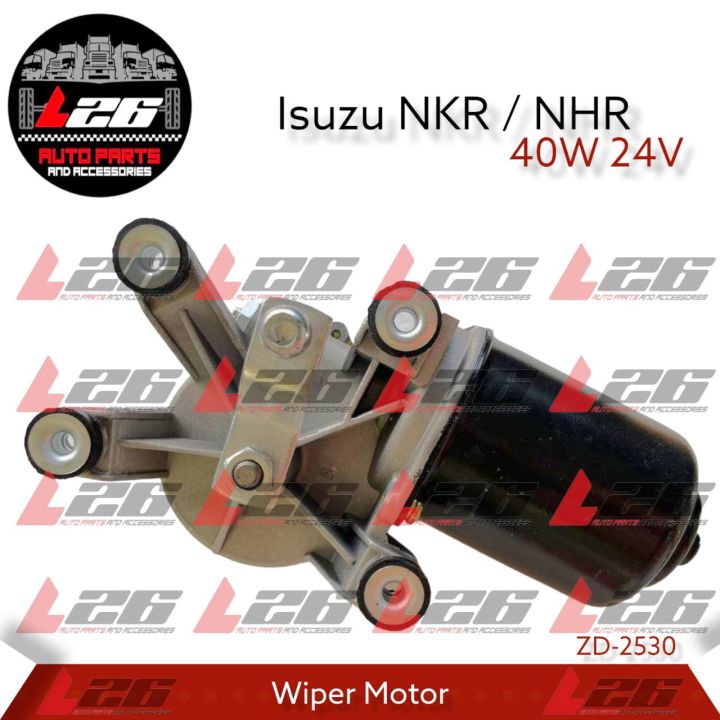 Isuzu NKR/NHR Wiper Motor 40W 24V ZD-2530 | Lazada PH