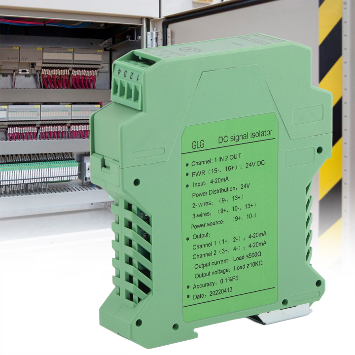 DC 24โวลต์เครื่องส่งสัญญาณเครื่องแยกสัญญาณกระแสไฟฟ้า DC 4-20mA PLC ...