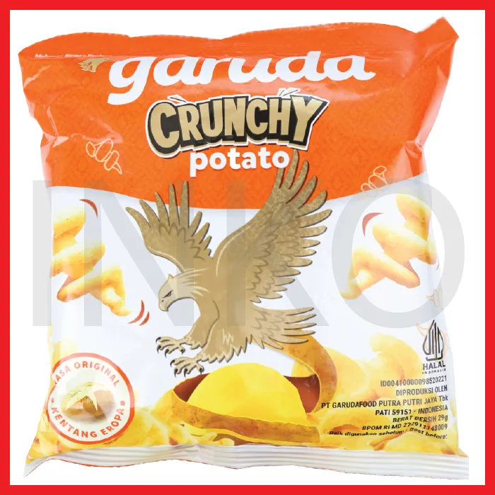 [CTN] GARUDA CRUNCHY POTATO RASA ORIGINAL KENTANG EROPA 40X29GR ...