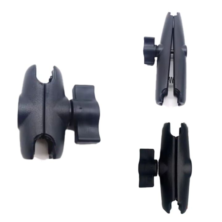 Motorcycle Aluminum Alloy Double Socket Arm for 17mm- 25mm Ball Head ...