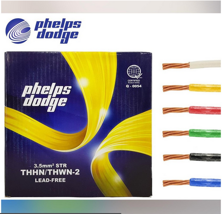 Phelps Dodge #8,10,12,14 Stranded THHN/THWN-2 Electrical Wire x 100 ...