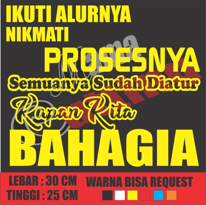 stiker cutting kata kata stiker kata kata nikmat proses stiker mobil ... stiker cutting kata kata stiker kata kata nikmat proses stiker mobil ...