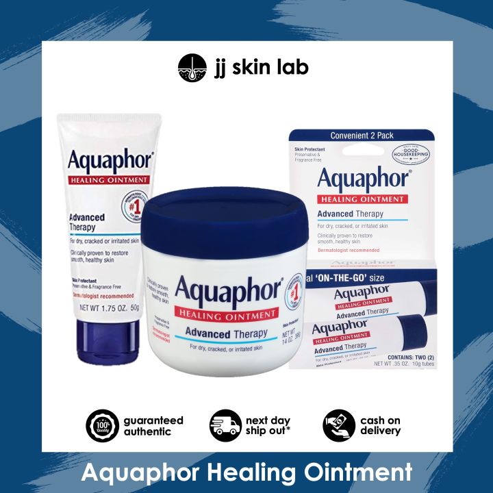Authentic - Aquaphor Healing Ointment Original Formula (396grams ...