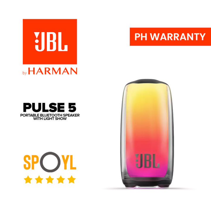 JBL Pulse 5 Portable Bluetooth speaker with light show - Spoyl Store ...