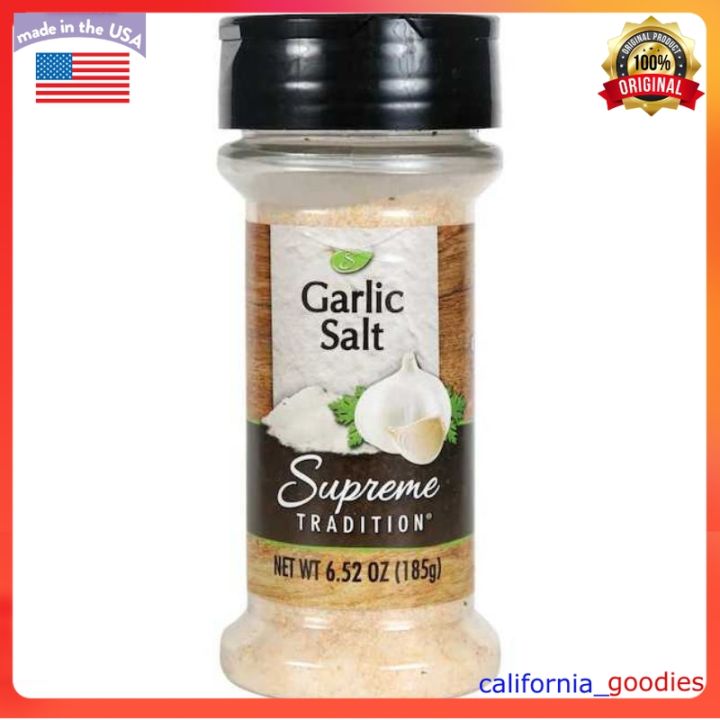 Supreme Tradition GARLIC SALT Seasoning, 185g | Lazada PH