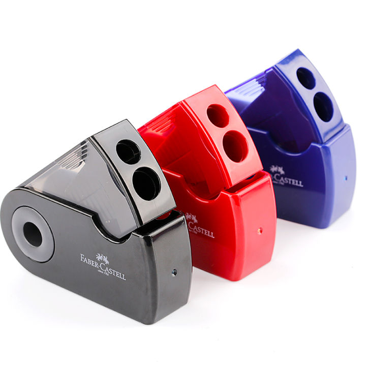 DUKEEN Push Pull Double Pencil Sharpener Single Hole Double Hole ...
