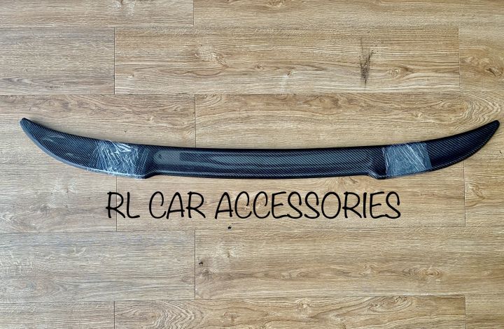 Bmw g02 x4 CS style m4 rear boot trunk carbon fiber ducktail lip ...