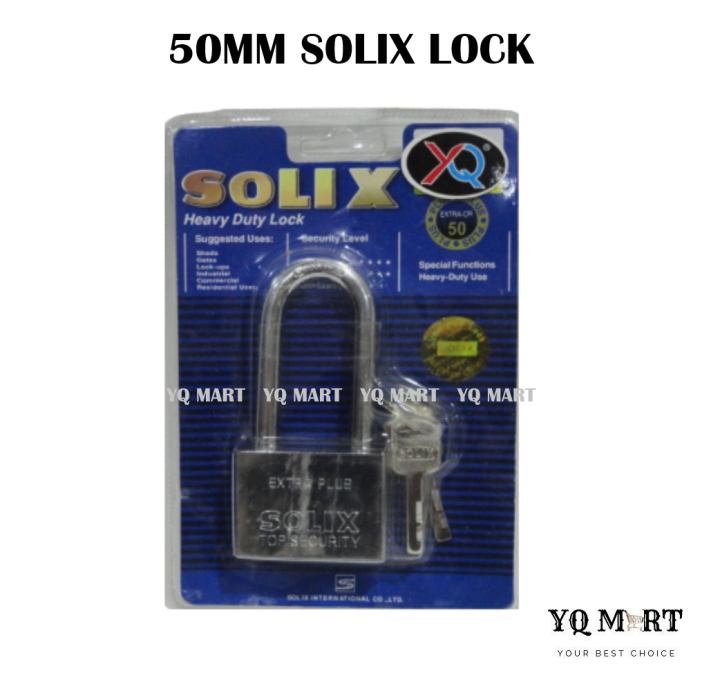 50MM Solix Lock/ Padlock/ Gate Lock | Lazada