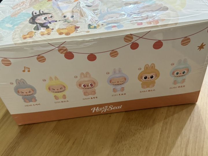 POPMART Labubu Macaron V2 Have a Seat THE MONSTERS ฟิกเกอร์ (เลือกแบบ ...