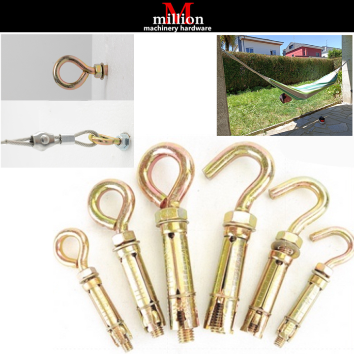 Sheep Eye Pull Screw M6 M8 M10 Belt Expansion Hook O-Type/Close-Type ...