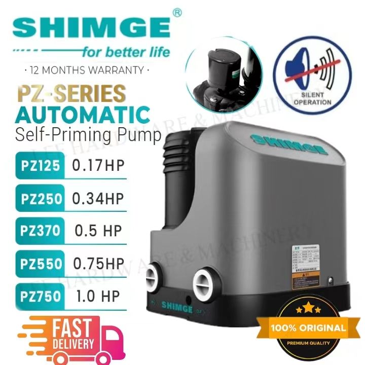 【READY STOCK】SHIMGE PZ370 & PZ750 Automatic Self Priming Water Pump | 0 ...