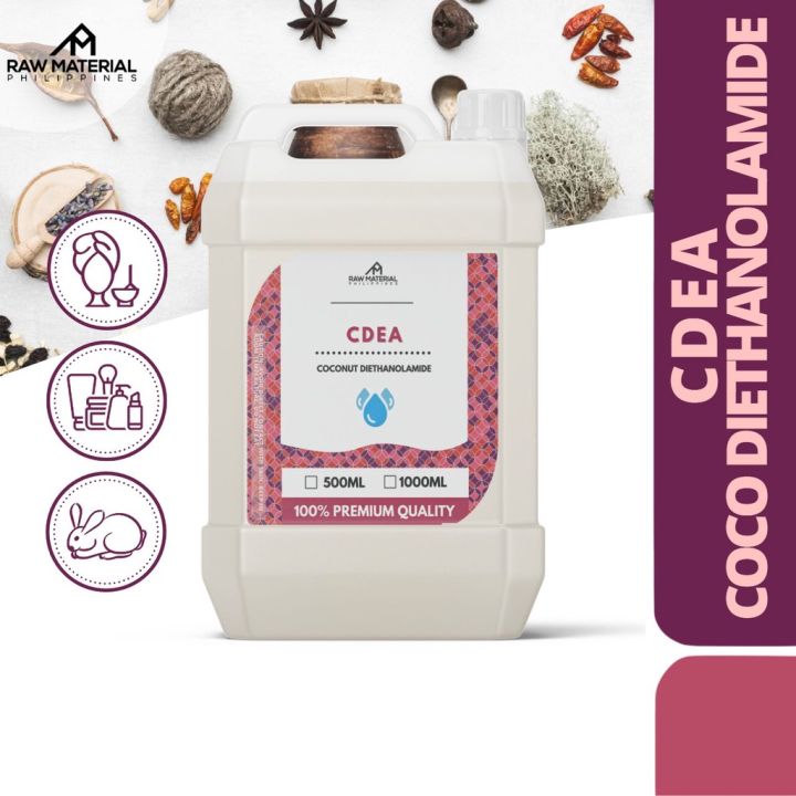 CDEA | Coco Diethanolamide | Foam Booster 500mL & 1000mL - Raw Material ...