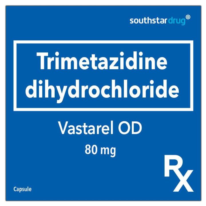 Rx: Vastarel OD 80mg Capsule | Lazada PH