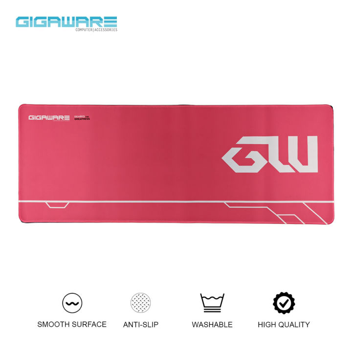 Gigaware Extended Gaming Mouse Pad 800x300mm (Pink) | Lazada PH