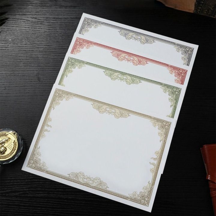 FMAAG 10 Sheets Competition A4 Certificate Inner Page Ceremony Plain ...