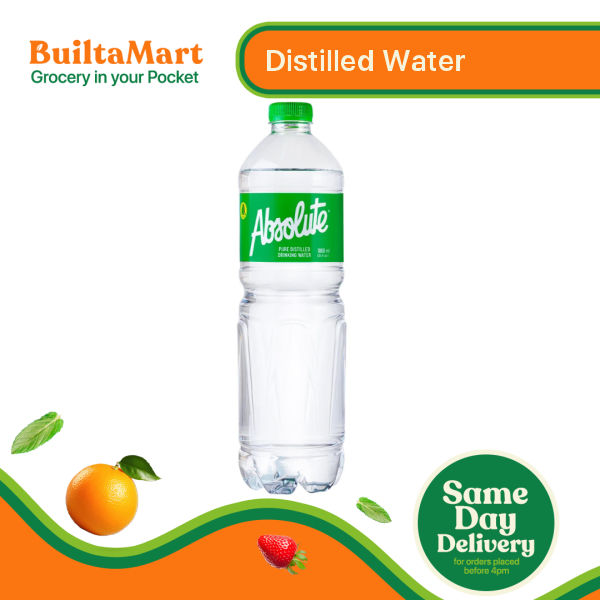Absolute Distilled Drinking Water (1L) | Lazada PH