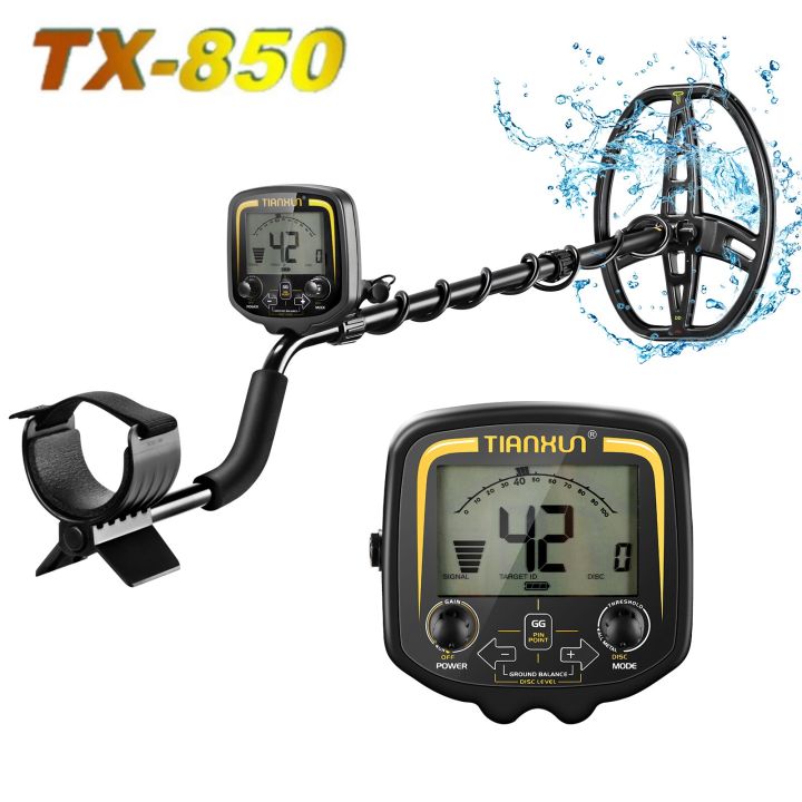 TIANXUN TX-850 Metal Detector Underground Depth 2.5M Search Finder ...