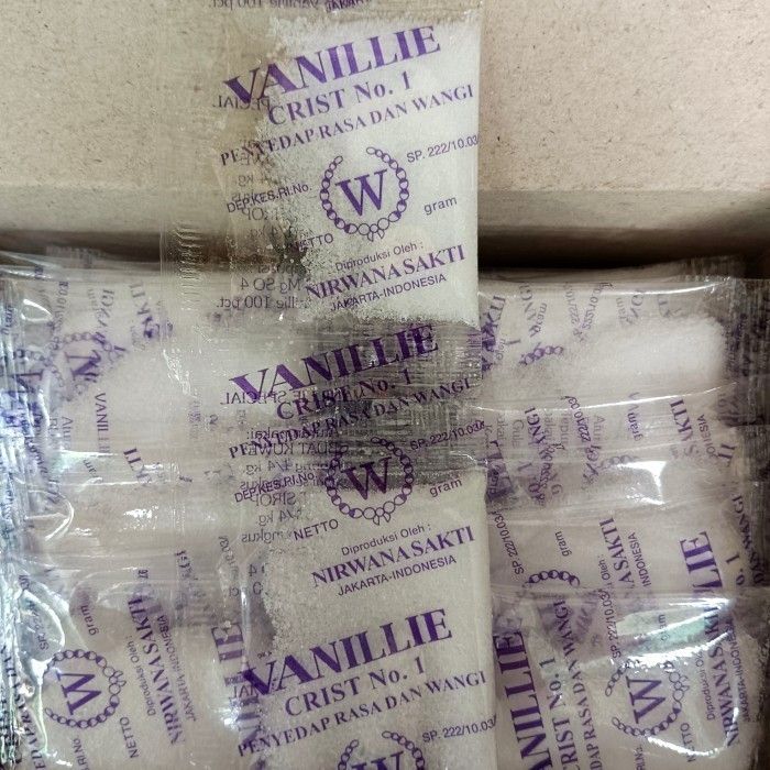 Vanili Bubuk Sachet Aroma Harum untuk Kue Roti dan Minuman 3 Sachet ...