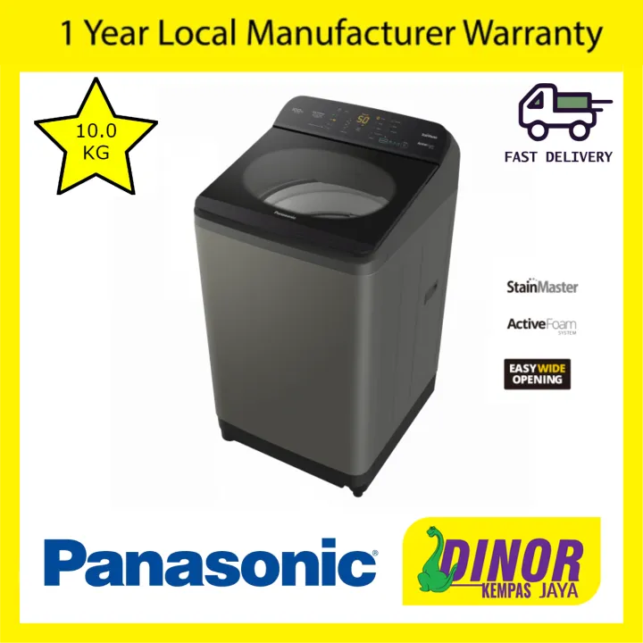 Panasonic 9KG / 10kg Top Load Washing Machine for Stain Care NA ...