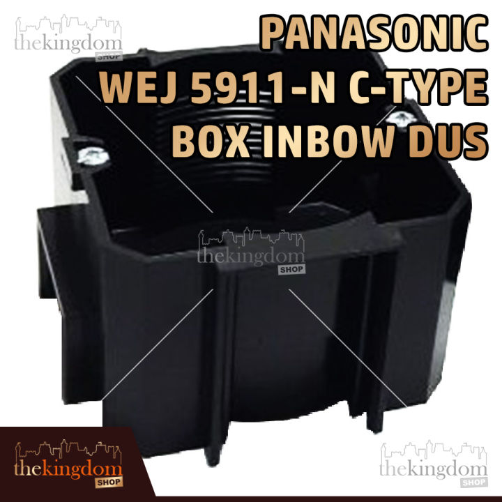 Panasonic WEJ 5911 C-Type Box Inbow Dus WEJ5911-N Inbowdus Plastic ...