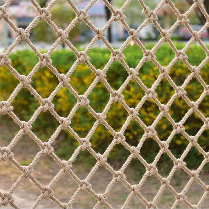 Rope grid decorative net ceiling bar wall partition safety net climbing ...