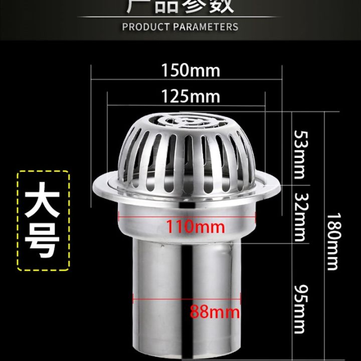 Stainless steel roof, floor drain, eaves, gutter, roof, rainwater tank ...