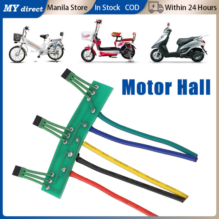 2 Wheels Electric Vehicles E-Bike Motor Hall Sensor With Board Cable ...