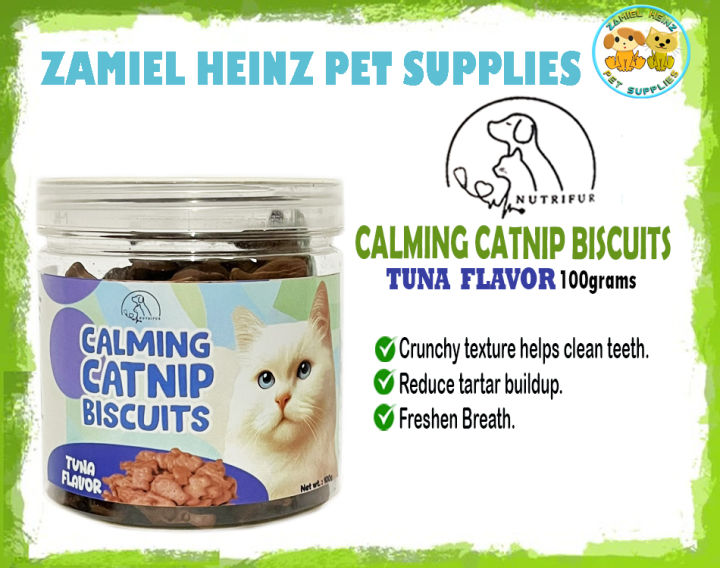 CALMING CATNIP BISCUITS for Cats | TUNA | Lazada PH