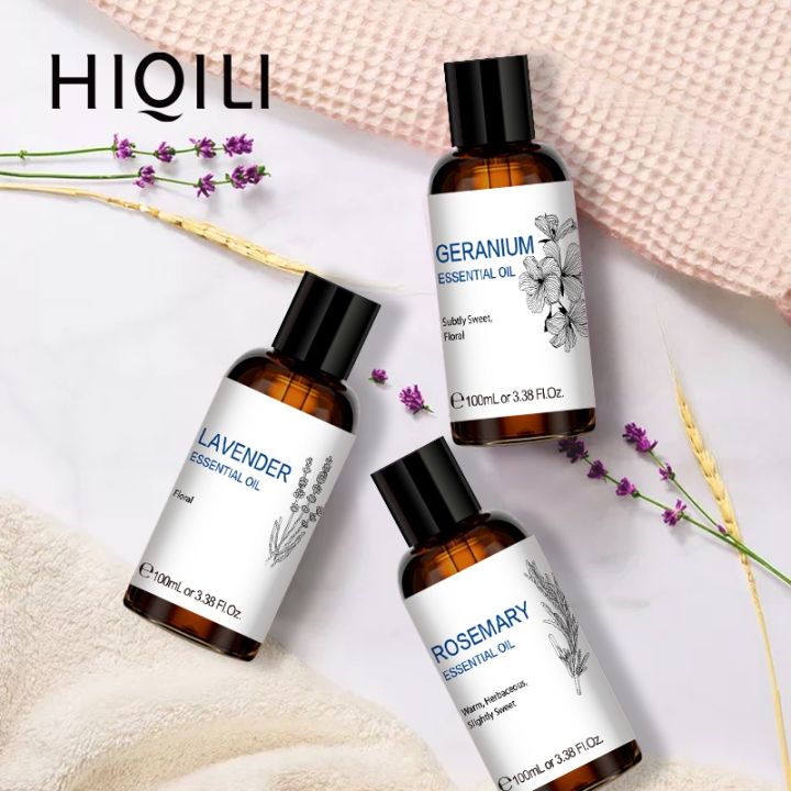 Hiqili 100ml Essential Oil Pure Plant Therapy Aromatherapy Diffuser