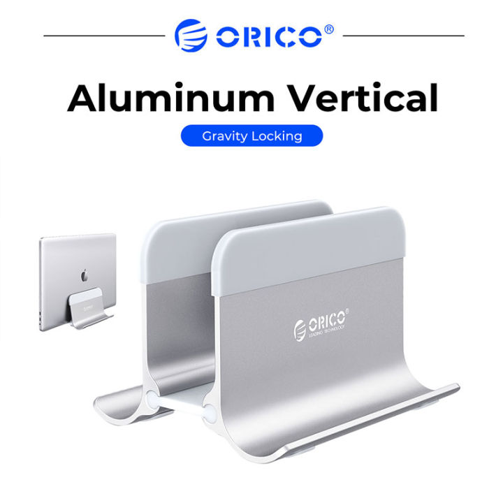 ORICO Aluminum Vertical Laptop Stand Gravity Locking Holder Desktop ...