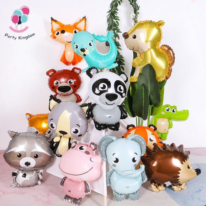 Jungle Safari Animals Forest Theme Foil Balloon 24 inches Kids Birthday ...