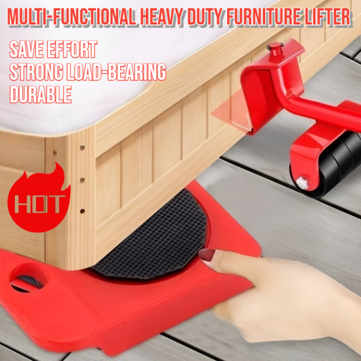 Furniture Mover Set 5 In 1 Heavy Duty Object Transport Tool Multi ...