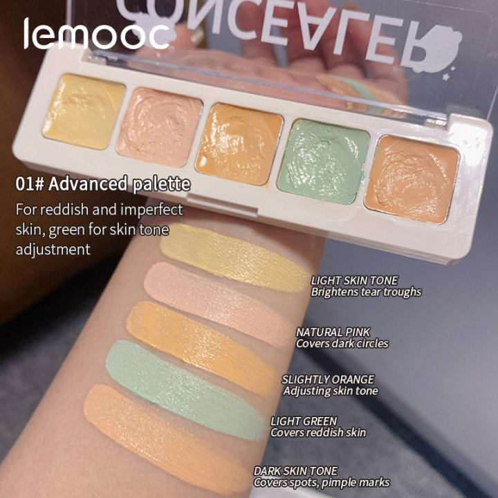 Multicolor Concealer High Coverage Long Lasting Lightweight Concealer ...