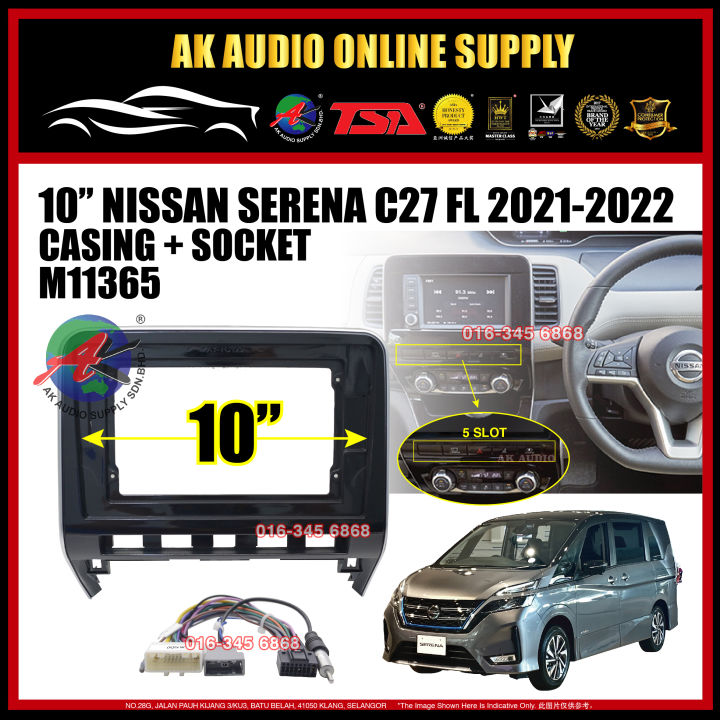 Nissan Serena C27 FL 2021 - 2022 Android Player 10" Inch Casing ...
