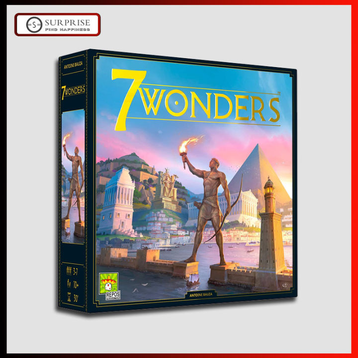 7 Wonders Board Game (BASE GAME) - New Edition | Lazada