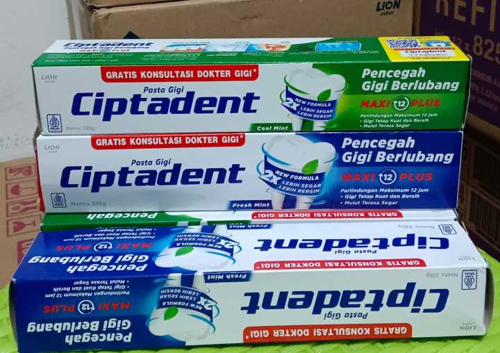 Ciptadent Cool Mints 225g, Pasta Gigi Ciptadent Jumbo | Lazada Indonesia