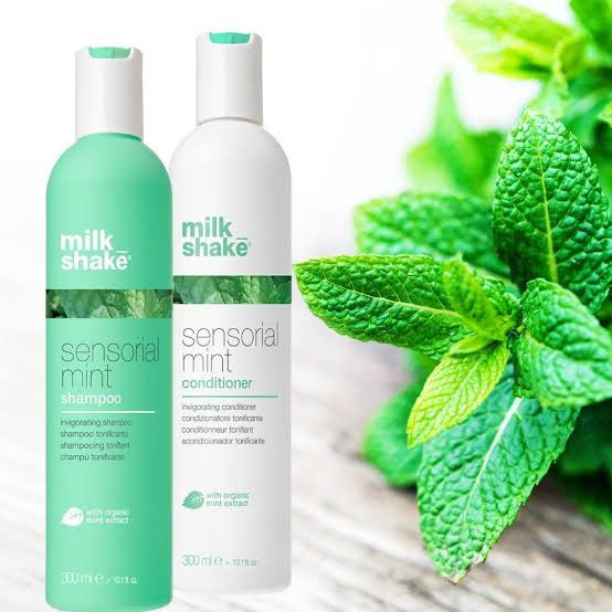 Milk Shake Sensorial Mint Shampoo / Conditioner ให้ความชุ่มชื้น และช่วย ...